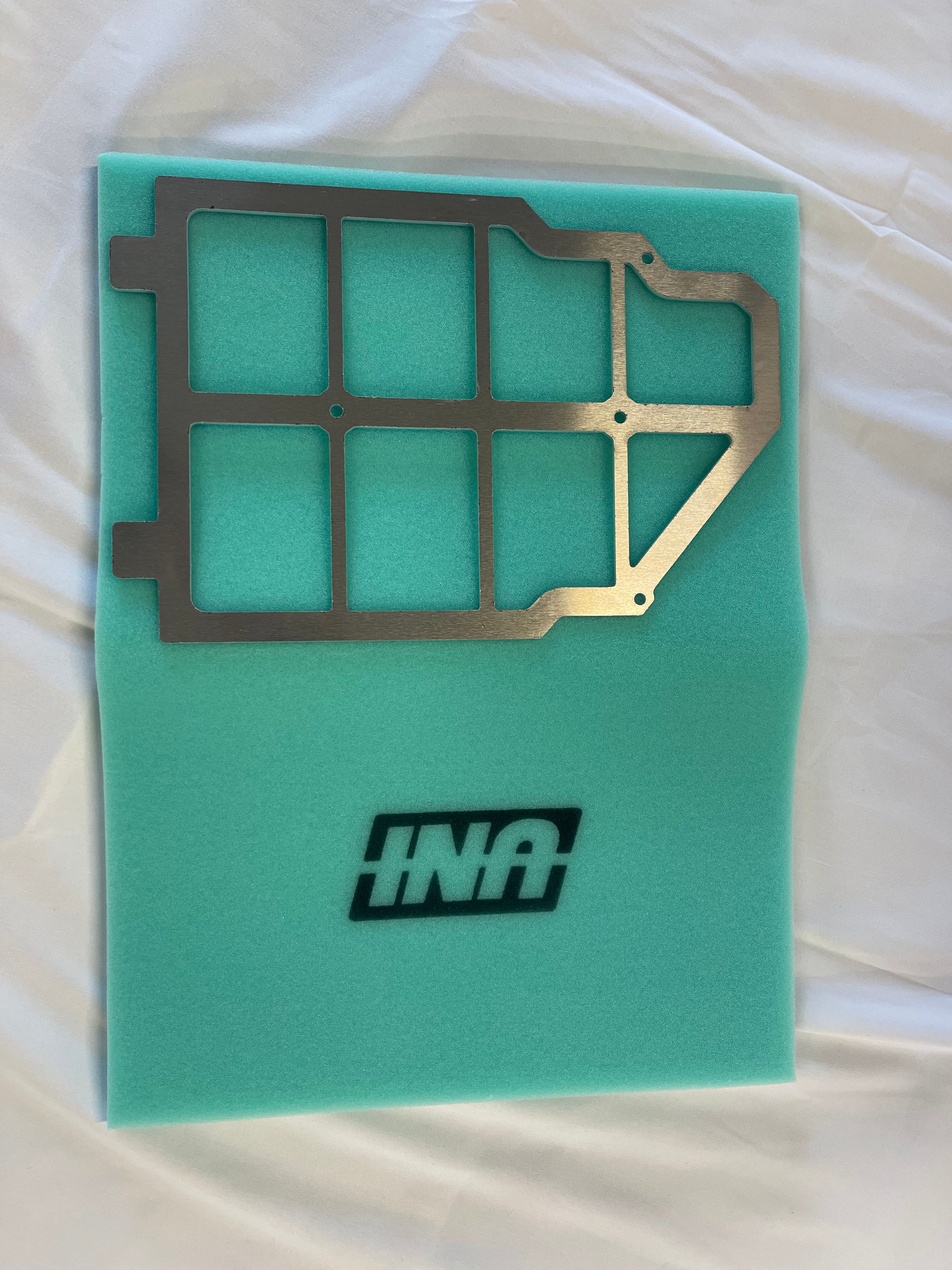 RRP YFZ450R Silver Fox Air Box Cover